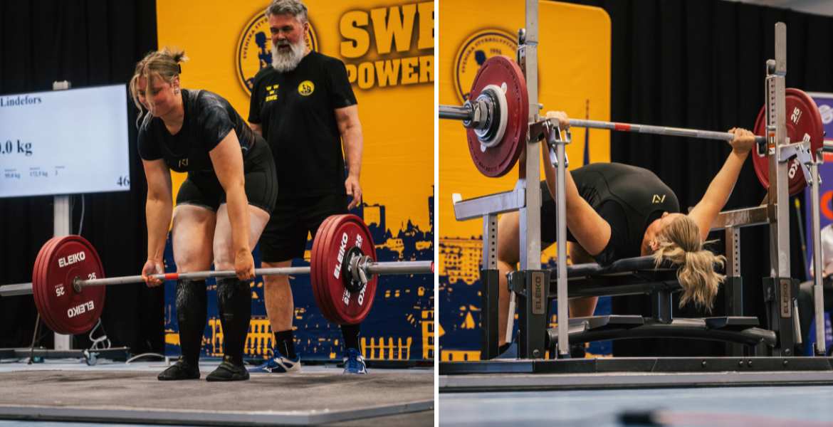 Alva, 22, från Norrtälje tog SM-guld i styrkelyft – vill inspirera ...